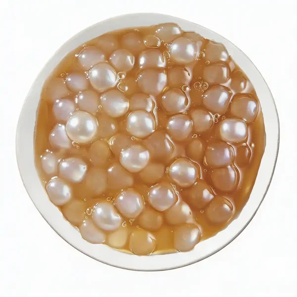 White tapioca pearl